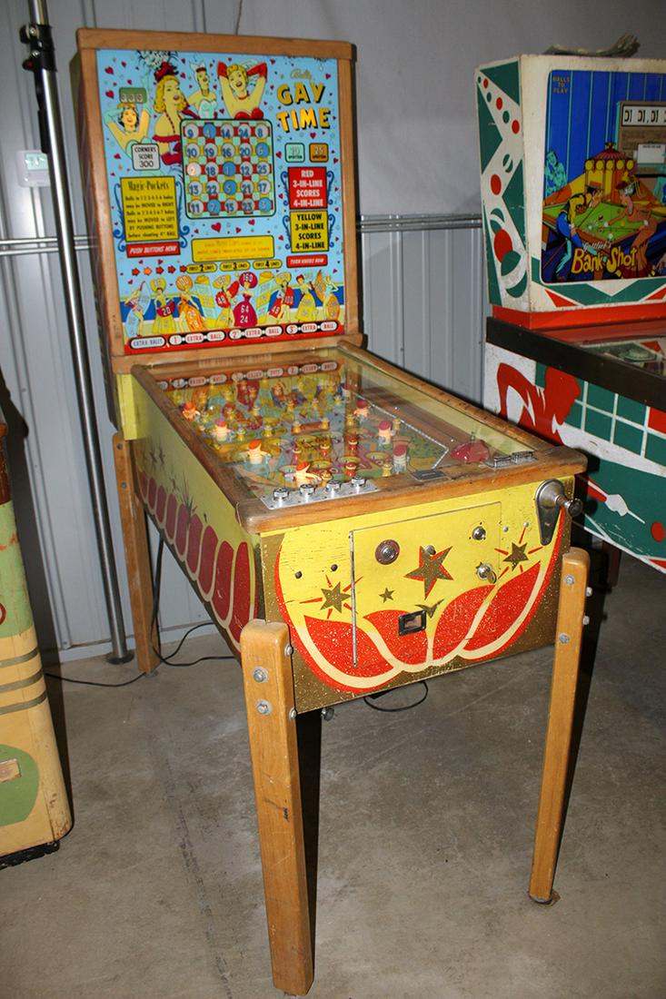 5 Cent Bally 1955 "gay Time" Pinball Machine