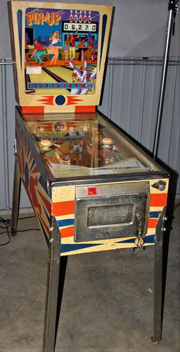 Gottlieb 1975 "Pin Up" Pinball Machine (#0222) on Sep 25, 2022 | Ralph ...