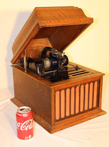 Very Clean Oak Edison Amberola Cylinder Victrola (#0125) on Jan 15 ...