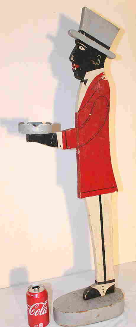 Wooden Antique Black Man Butler Ashtray (#0183A) on Jan 15, 2023 ...