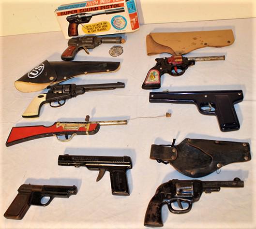Group Of Vintage Toy Pistols