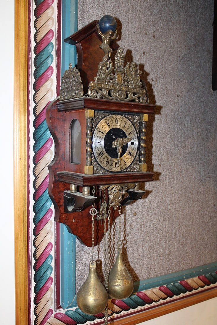 Early Dutch Zaandam Zaanse Atlas Clock