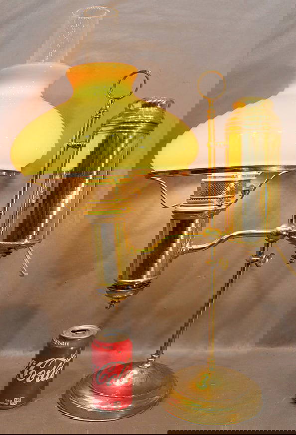 Antique Miller Student Lamp (new Vestal) Auction