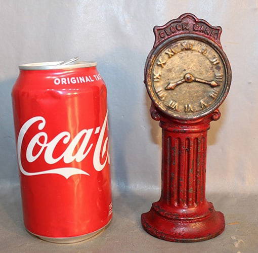 Rare A. C. Williams Clock Tower Bank 1920s Auction