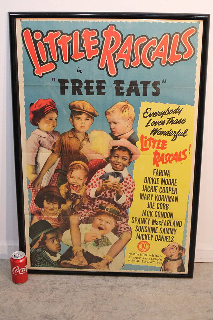 Original Little Rascals Movie Poster Auction