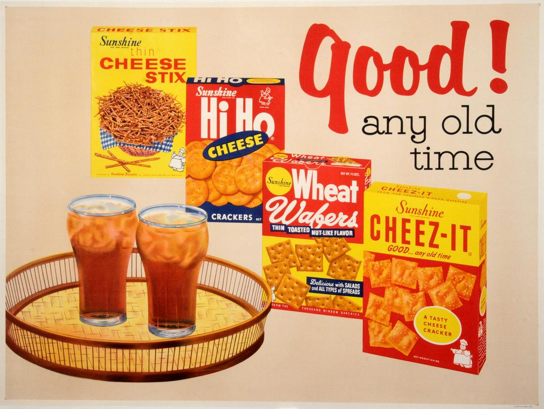 Original MidCentury Poster for Sunshine Cheese Products (#0011) on Oct ...