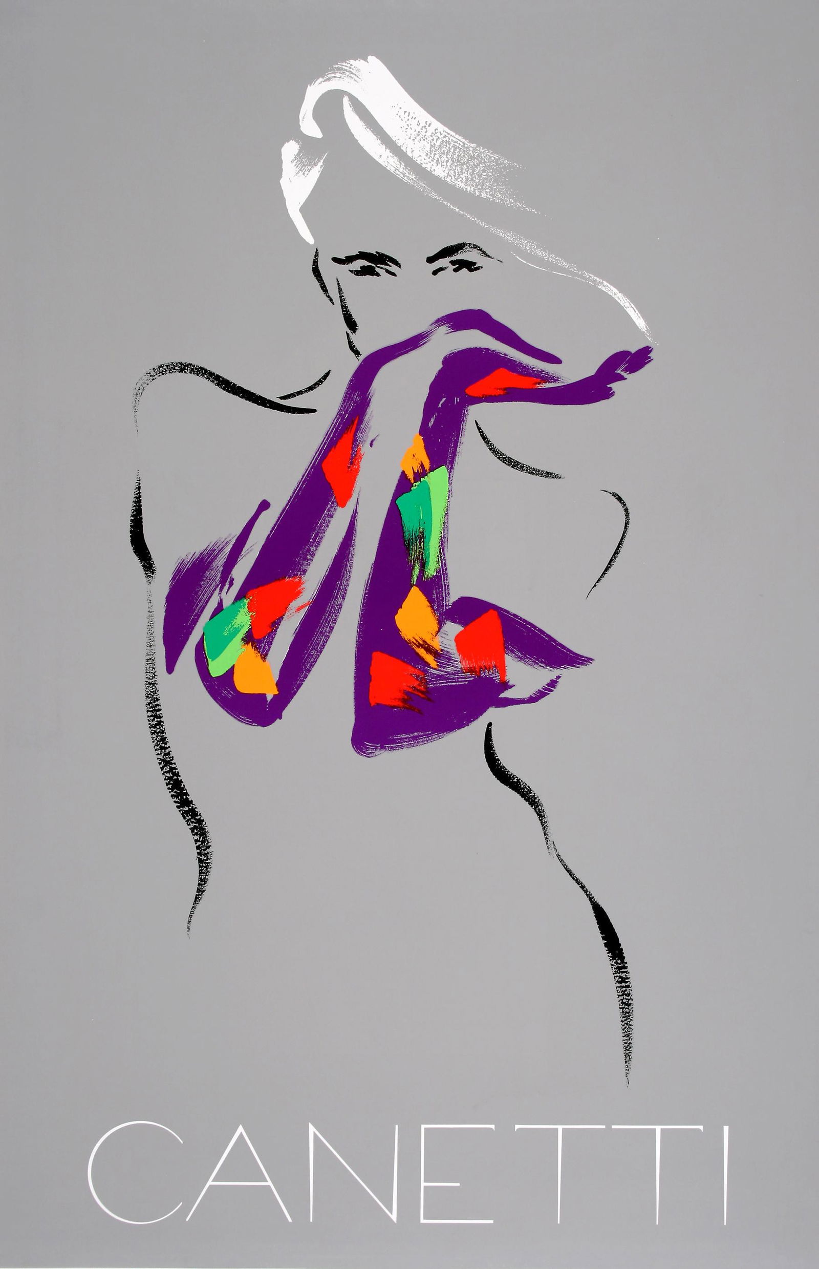 Michel Canetti Original Poster 1975 - Purple Gloves (#0238) on Oct 05 ...