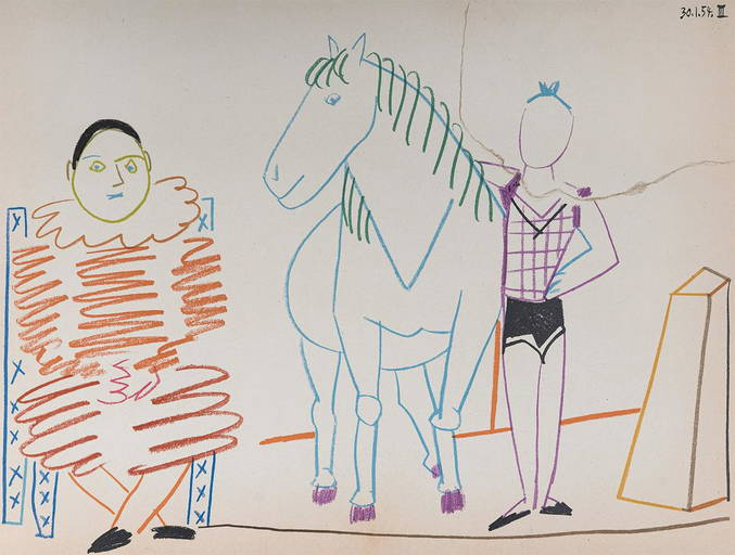 Pablo Picasso - Circus Rider, 1954 - Mar 06, 2022 | NCAG in FRANCE