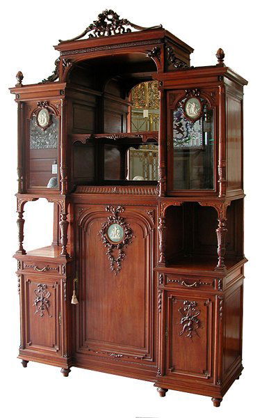 5797 Antique French Cabinet with Wedgwood Plaques - Nov 09, 2012 ...