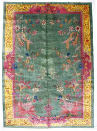 6968 Vintage Art Deco Chinese Rug c. 1920 - Dec 12, 2013 | Antiquarian ...