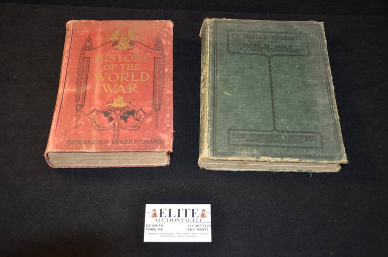 History Of The World War Books