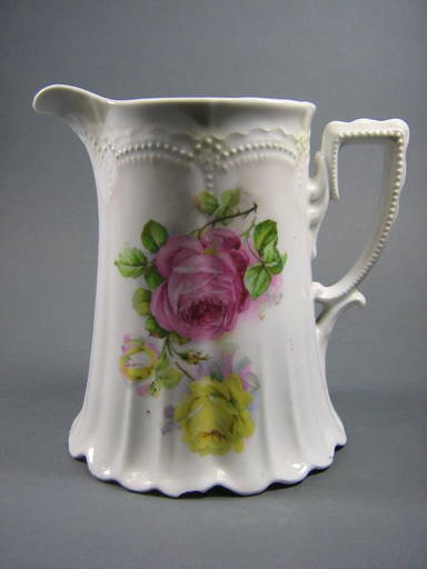 Leuchtenburg Germany Handled Pitcher