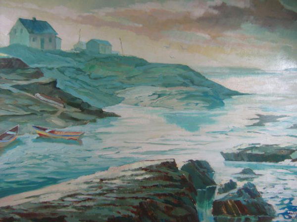 64: Alan Franks Canadian Art Marine Nova Scotia