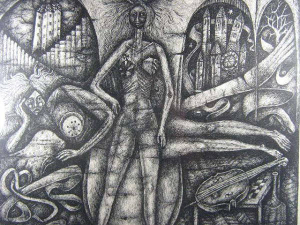 Miro Malish Canadian Czech Original Art