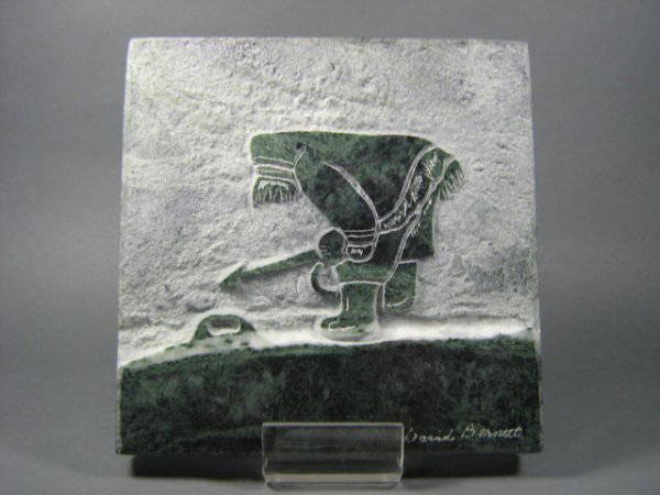 David Bernett Eskimo Carving