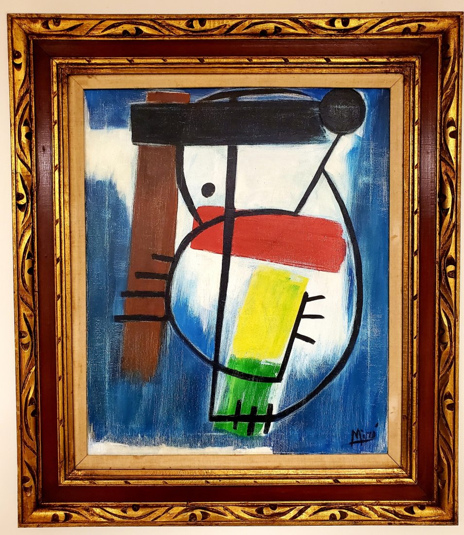 Joan Miro Abstract Surrealist Spanish Oil Abstract - Dec 17, 2019 | USA ...