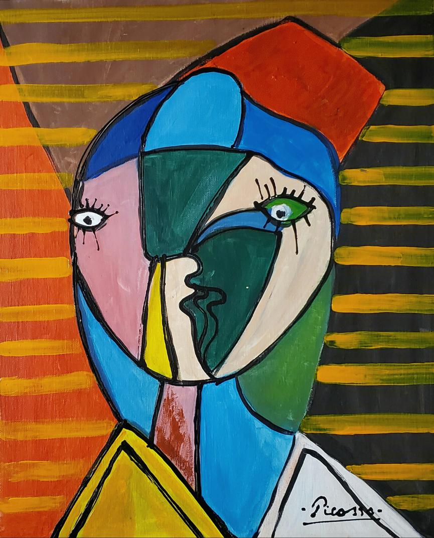 Pablo Picasso Oil Canvas Spanish Cubist Female Portrait - Jul 26, 2020 ...