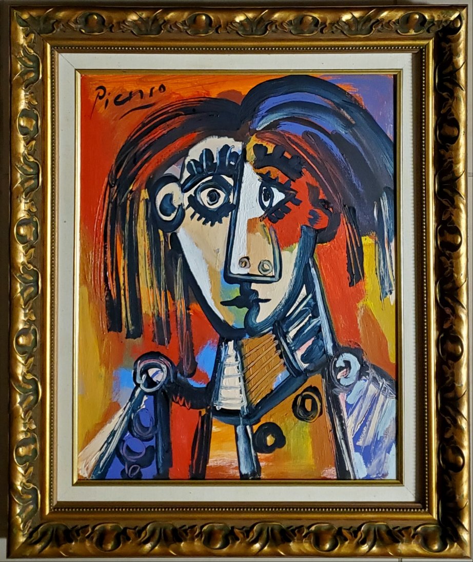 Pablo Picasso Spanish Cubism Female Portrait Oil Canvas - Jul 26, 2020 ...