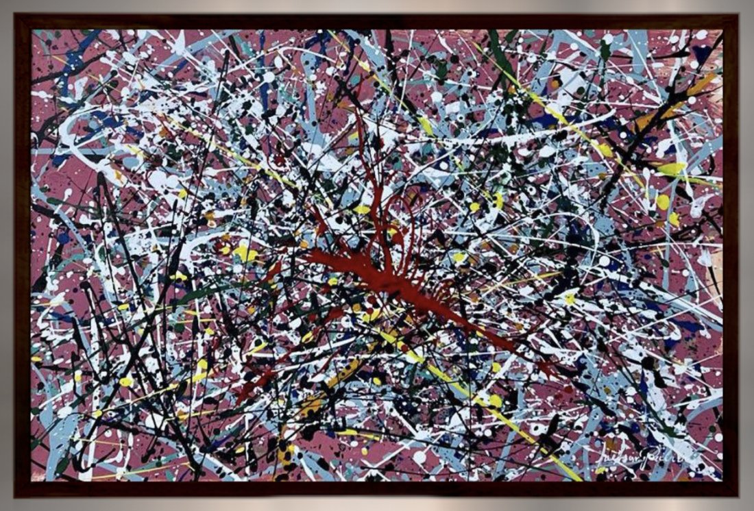 Jackson Pollock Abstract Expressionist Mark Rothko Era NY Art Style Oil on canvas - Dec 11, 2022 ...