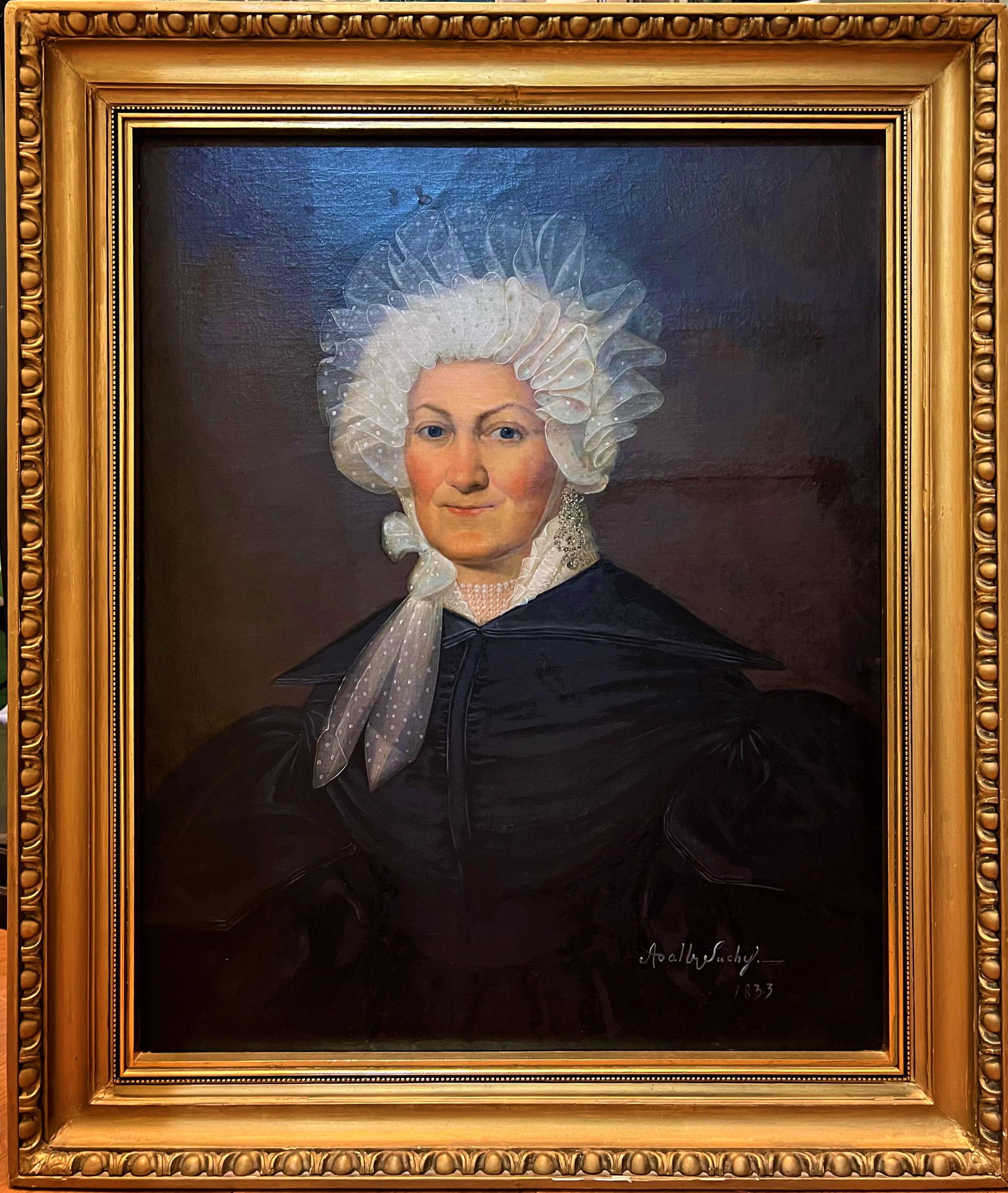 ADALBERT SUCHY 1783- Francisco Goya Rembrandt Era 18TH-19TH Female ...