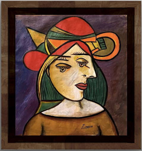 Pablo Picasso Cubism Female Dali Miro Monet Era Style Of Women Abstract