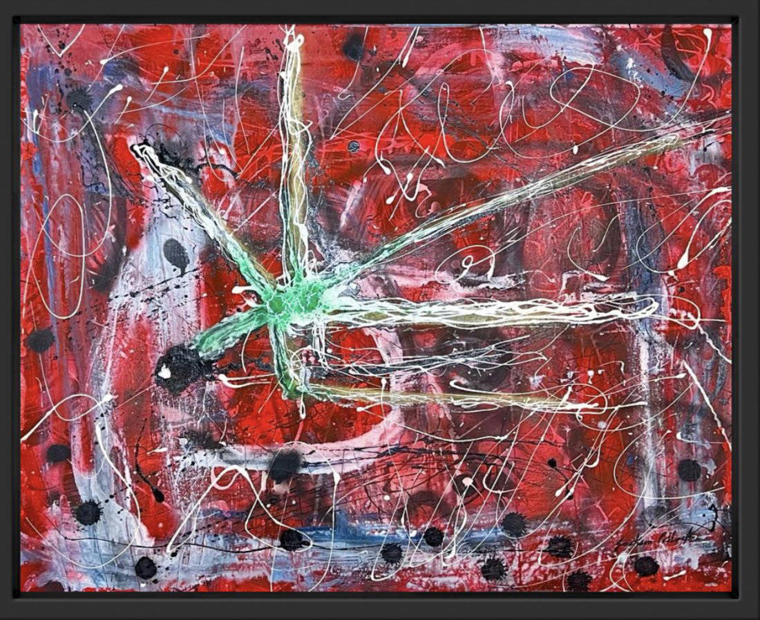 Jackson Pollock Abstract Expressionist Styleof Mark Rothko Era NY Art ...