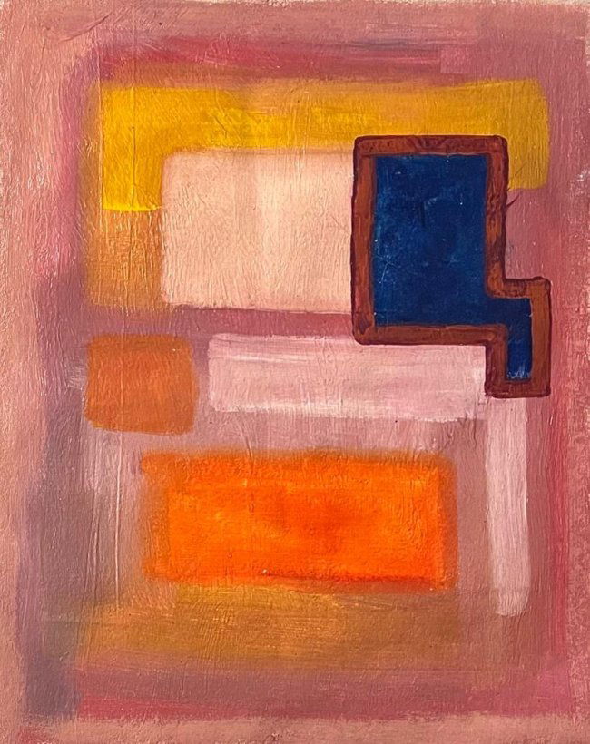 Mark Rothko Abstract Expressionism Jackson Pollock Era Hand Painted Oil ...