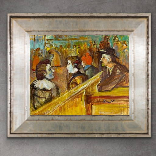 Henri De Toulouse Lautrec French Post Female Women Dance Monet Manet ...