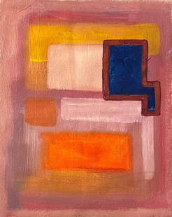 Mark Rothko Abstract Expressionism Jackson Pollock Era Hand Painted Oil ...