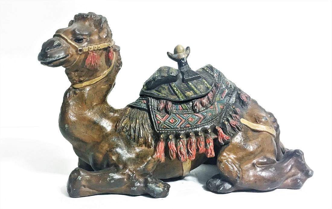 Antique Inkwell, Monochromatic Camel - Oct 17, 2018 | RLT Fine Art in FL