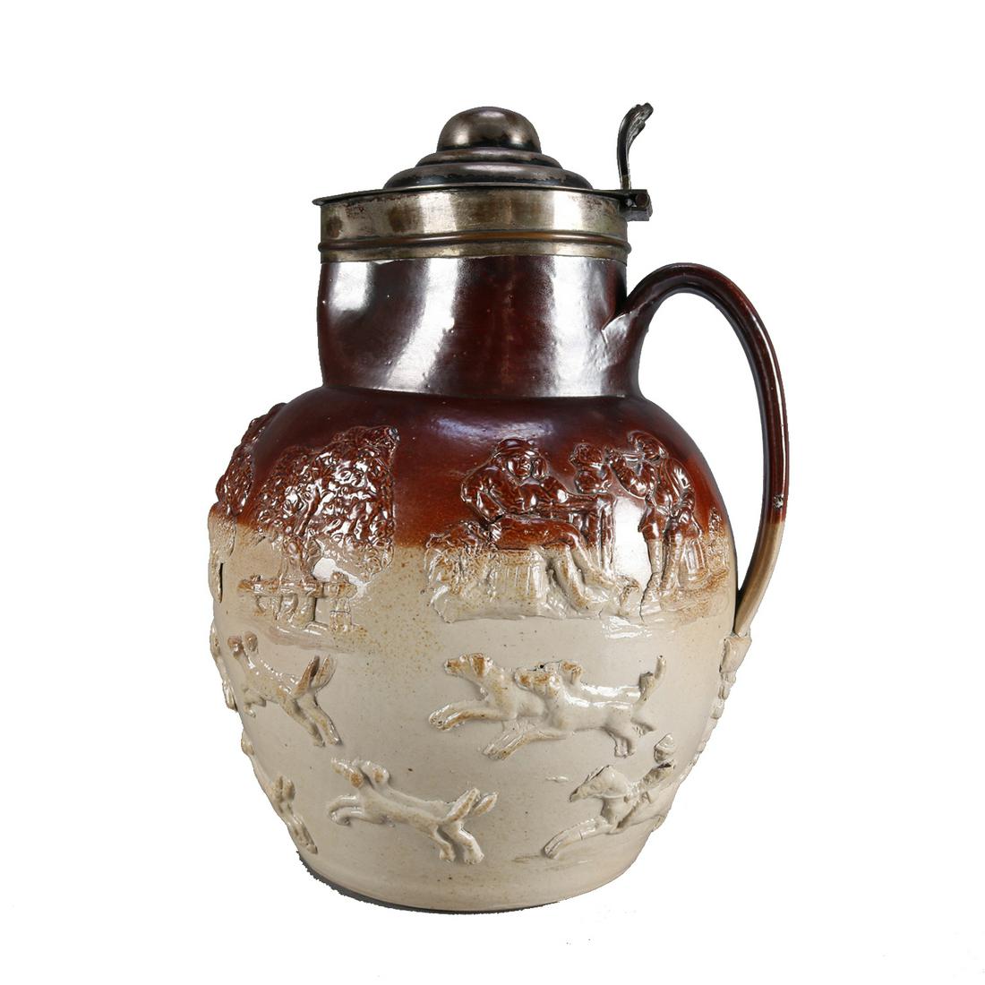 Oversized Royal Doulton Lambeth Covered Pitcher - Mar 07, 2020 ...