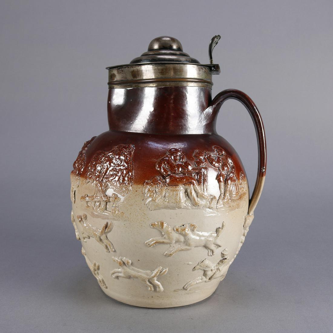 Oversized Royal Doulton Lambeth Covered Pitcher - Mar 07, 2020 ...
