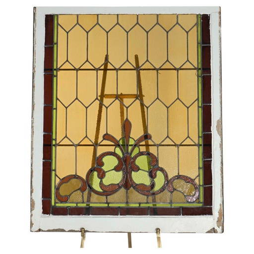 Antique Arts & Crafts Leaded Stained Glass Window, c1910 - Nov 12, 2022 ...