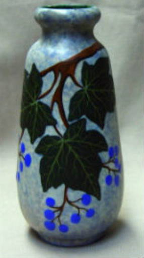 Louis Dage Paris France Signed Art Deco Vase