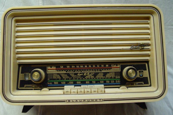 Blaupunkt Sultan 3d 1957 Table Top Tube Radio