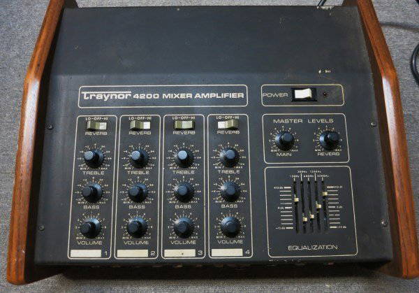 Vintage Traynor 4200 Four Channel Mixer Amplifier