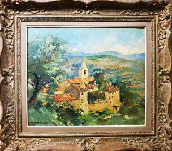 Oil On Canvas Tony Cardella
