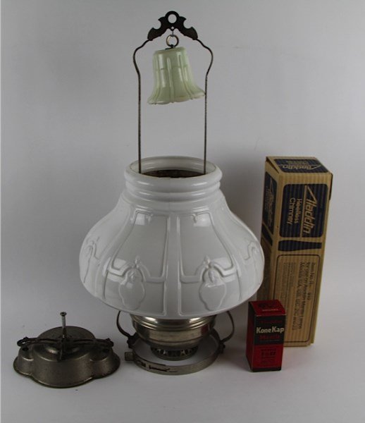 ALADDIN HANGING LAMP MODEL #11 WITH #516 SHADE - Aug 19, 2014 | Michael ...