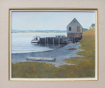 Lloyd Pretty Oil Painting