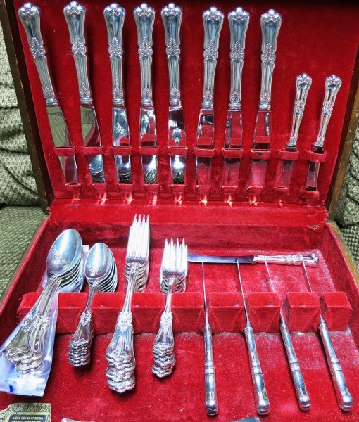 Birks Regency Plate Flatware "richmond" Pattern