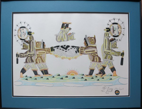 Peter Ragee Pencil And Crayon On Paper