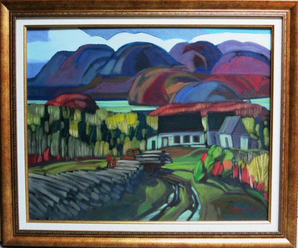 Paul Tex Lecor Iaf Oil On Canvas