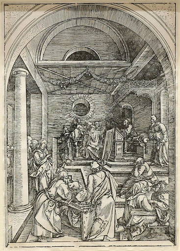 Albrecht Durer (1471 1528) Christ Among The Doctors