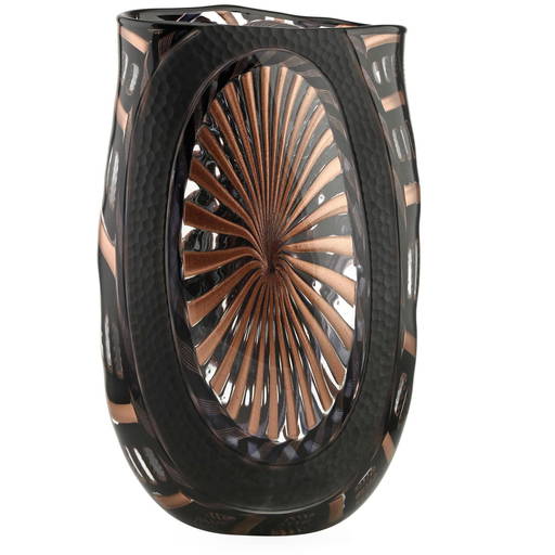 Large Murano Leone Panisson Vase