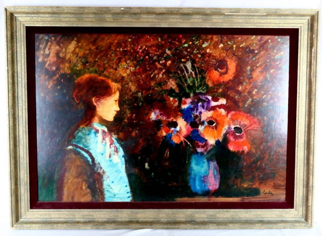 Donald Purdy (american, B. 1924) Oil On Board Auction