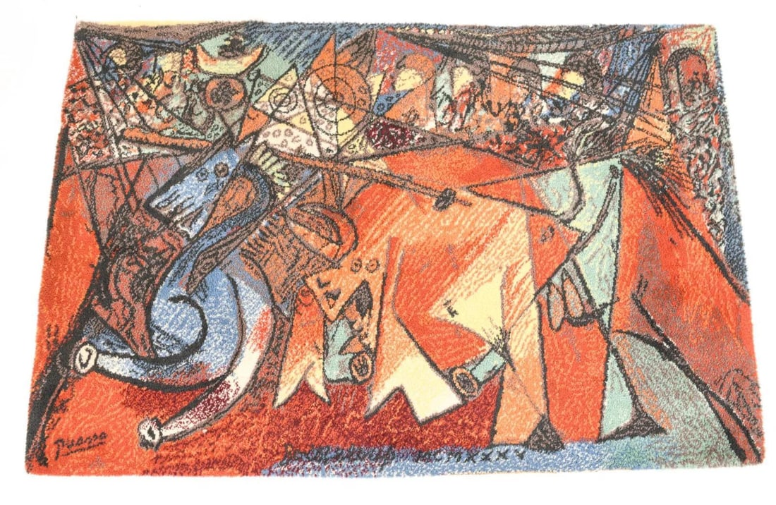Pablo Picasso Rugs & Carpets for Sale at Auction Pablo Picasso Rugs & Carpets for Sale at Auction