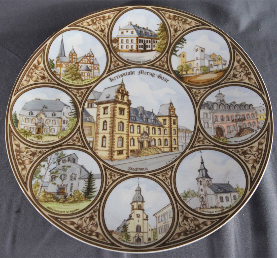 Vintage German Plate