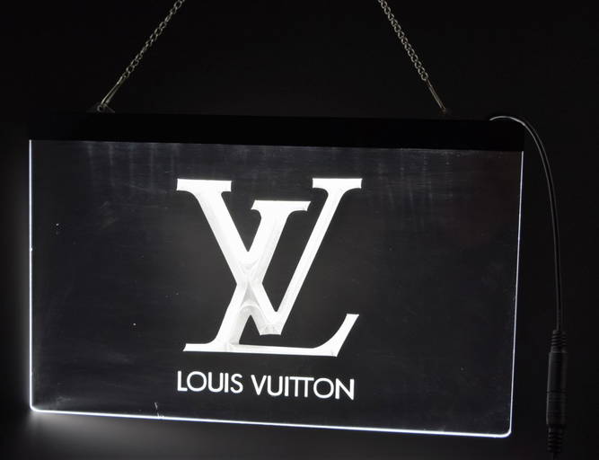 Louis Vuitton, Light Up (Sign) - May 13, 2019 | Black River Auction in NJ