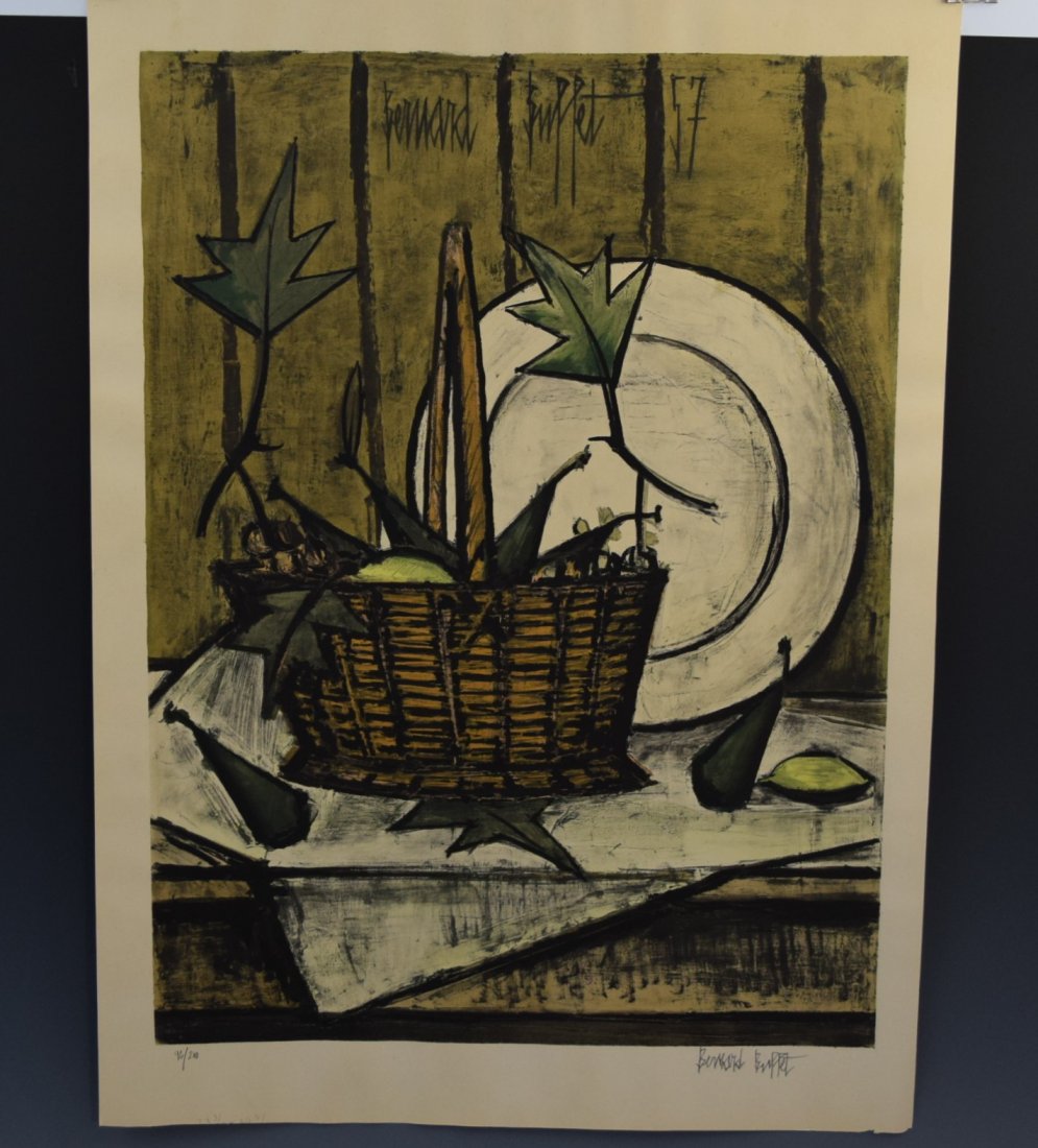 Bernard Buffet Lithograph (signed And Numbered)