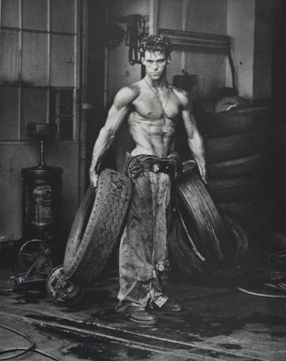 Bruce Weber Fred With Tyres